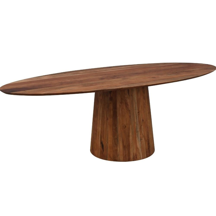Ovale Eettafel Amelia Acaciahout | Dimehouse